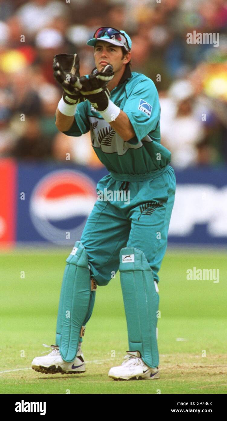 Cricket icc world cup super six india v new zealand hi-res stock ...