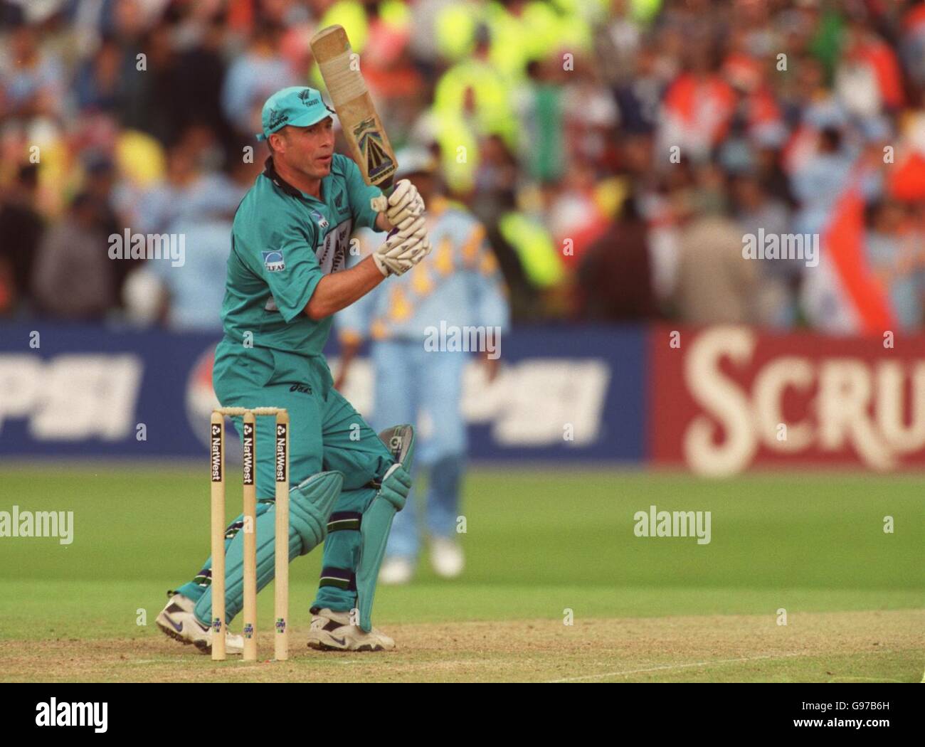 Cricket - ICC World Cup - Super Six - India v New Zealand Stock Photo ...