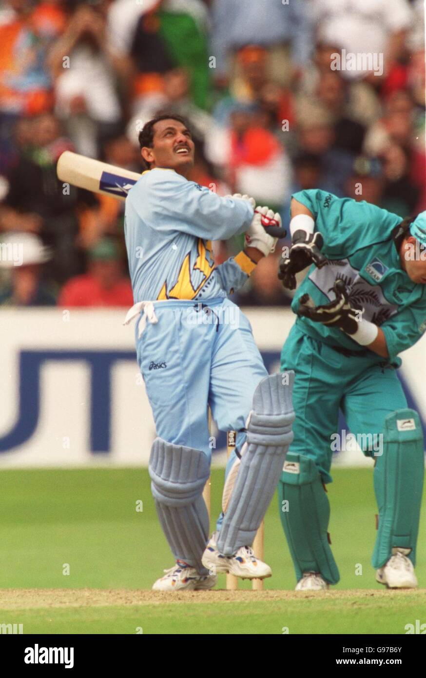 Cricket icc world cup super six india v new zealand hi-res stock ...
