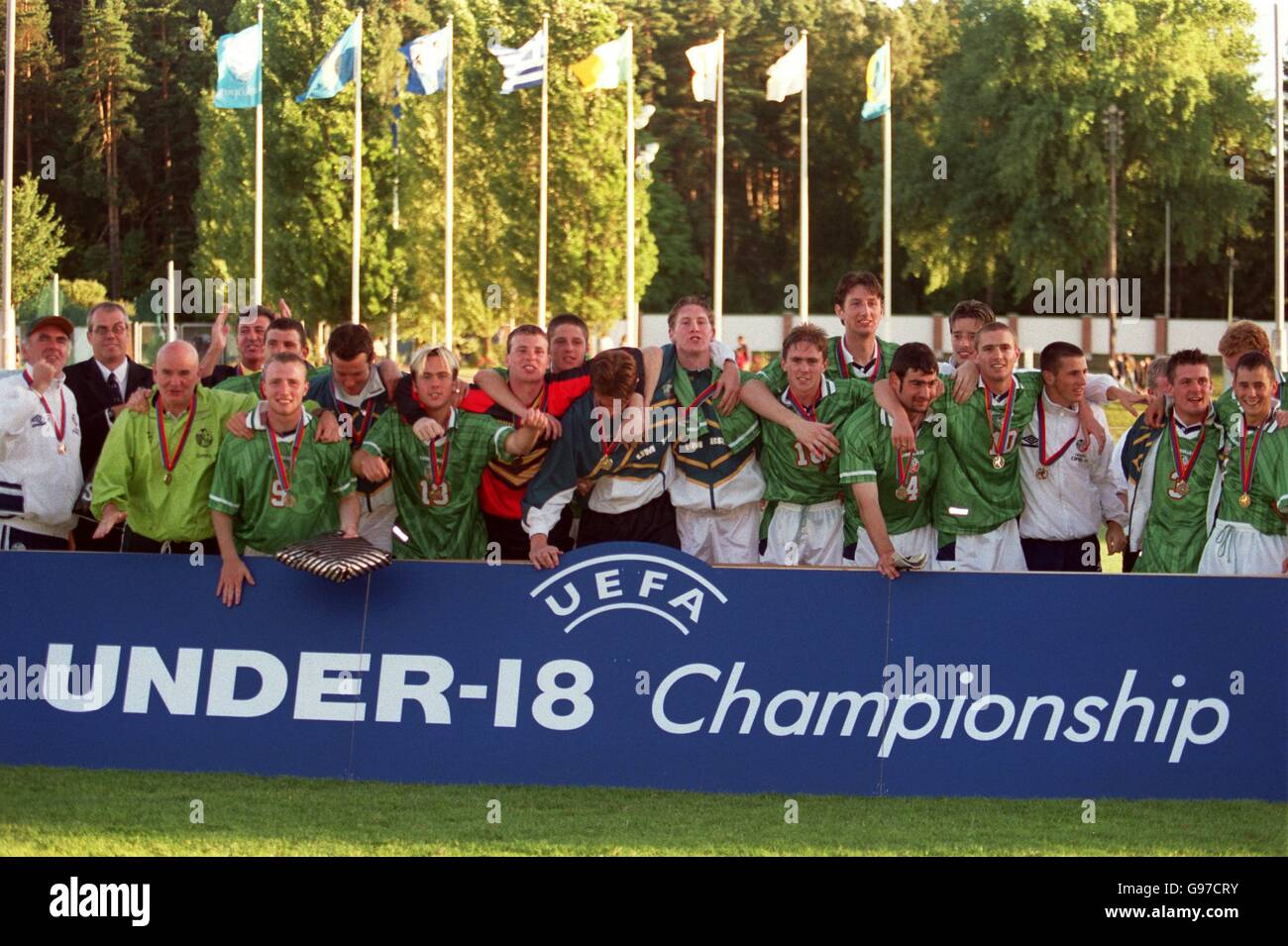 Soccer european under18 championship third place play off ireland ...