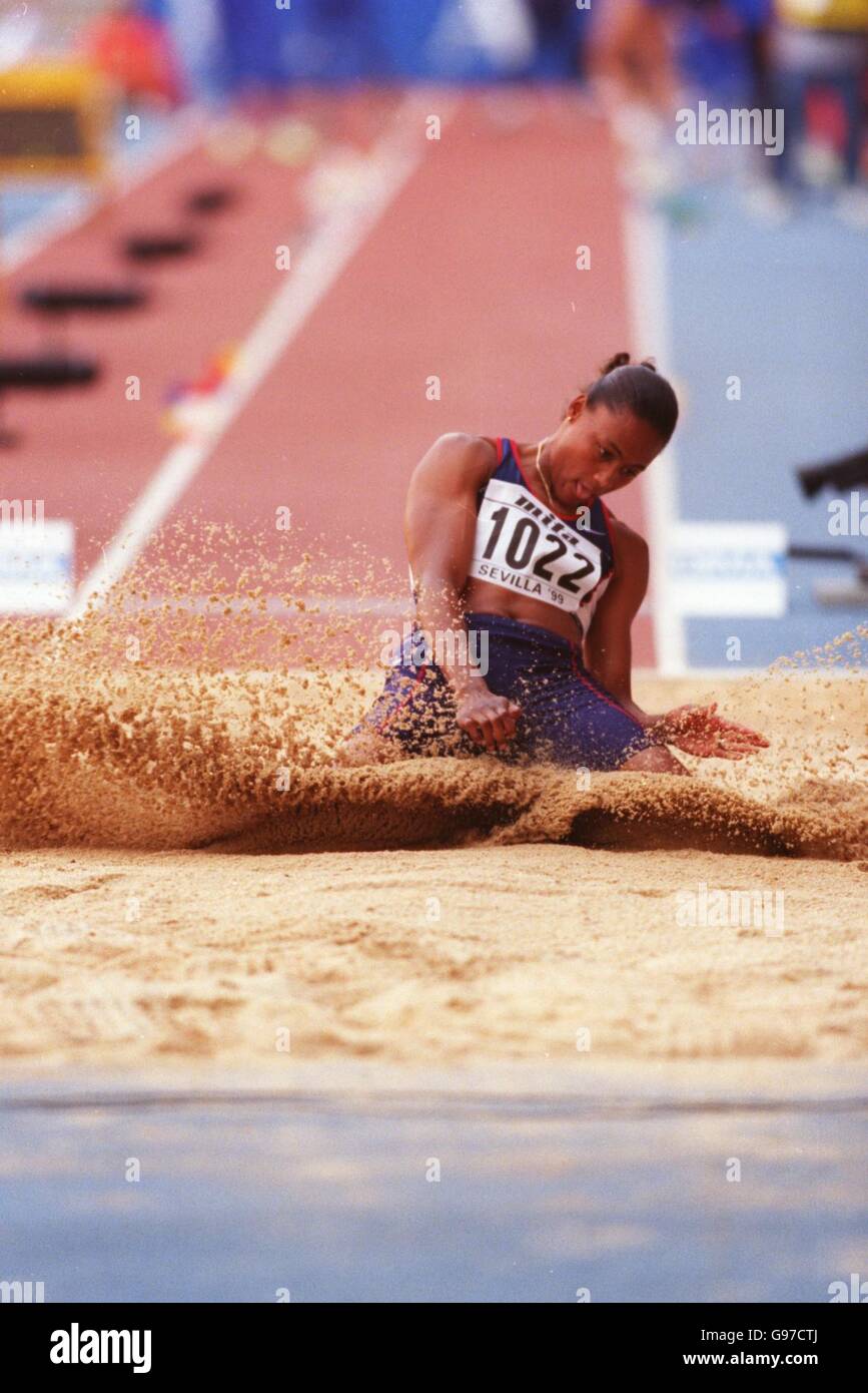 World athletics marion jones hi-res stock photography and images - Alamy