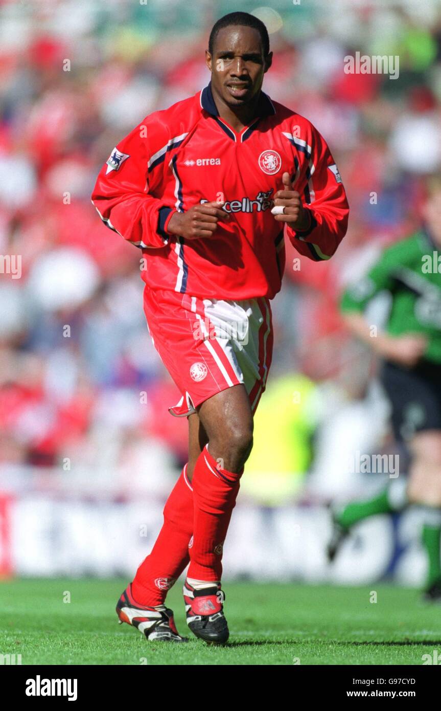 Soccer - FA Carling Premiership - Middlesbrough v Liverpool. Paul Ince ...