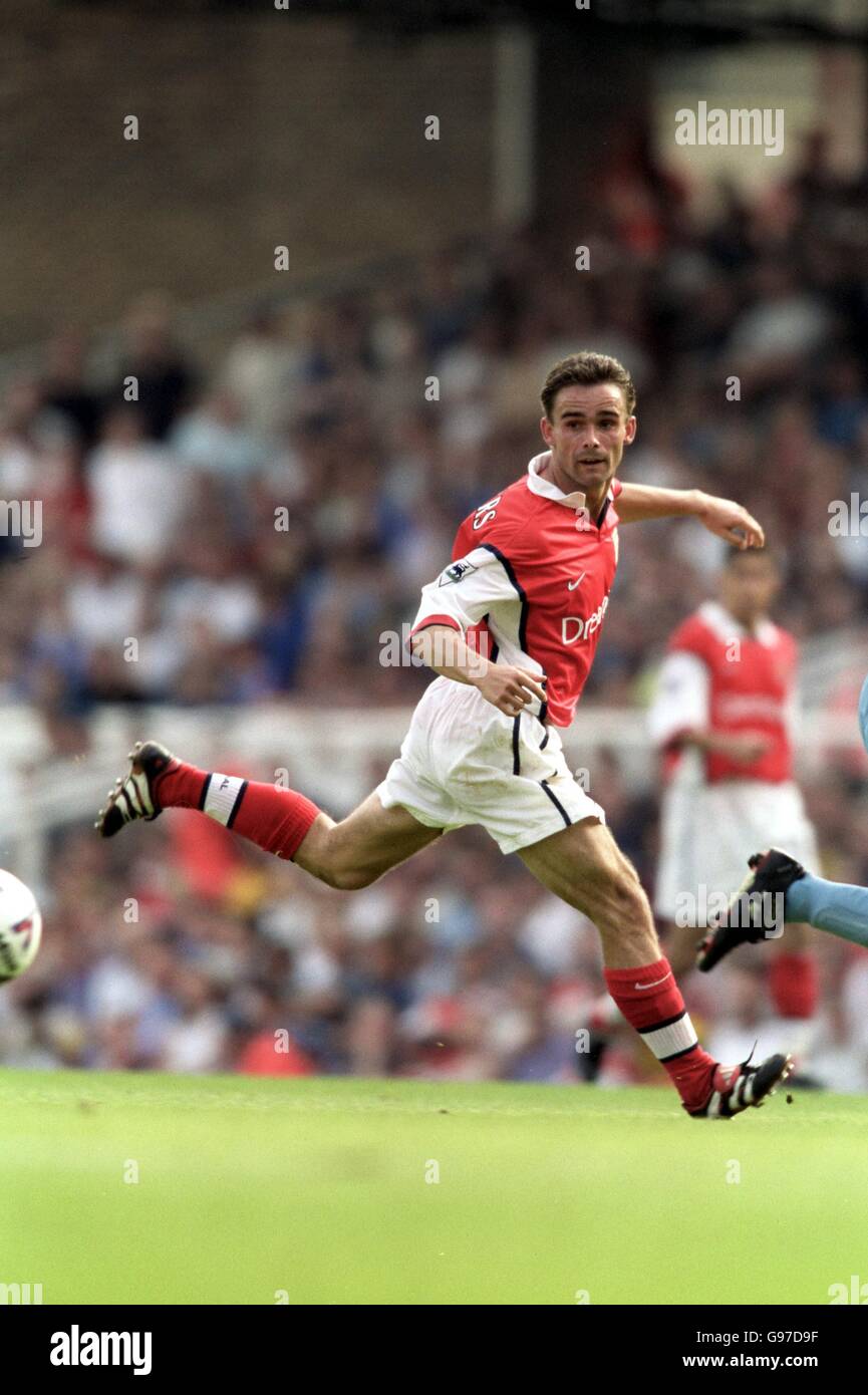 Soccer - FA Carling Premiership - Arsenal v Aston Villa. Marc Overmars ...