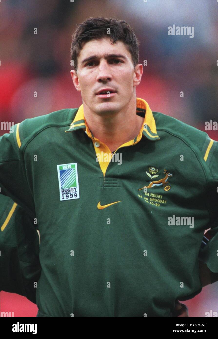 Rugby Union - Rugby World Cup 99 - Pool A - South Africa v Uruguay ...