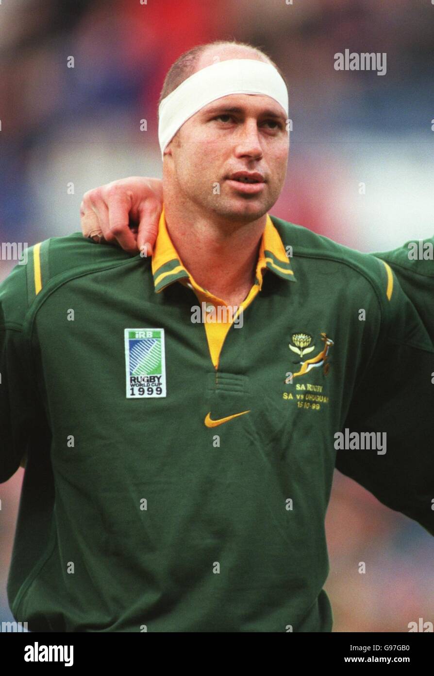 Rugby Union - Rugby World Cup 99 - Pool A - South Africa v Uruguay ...