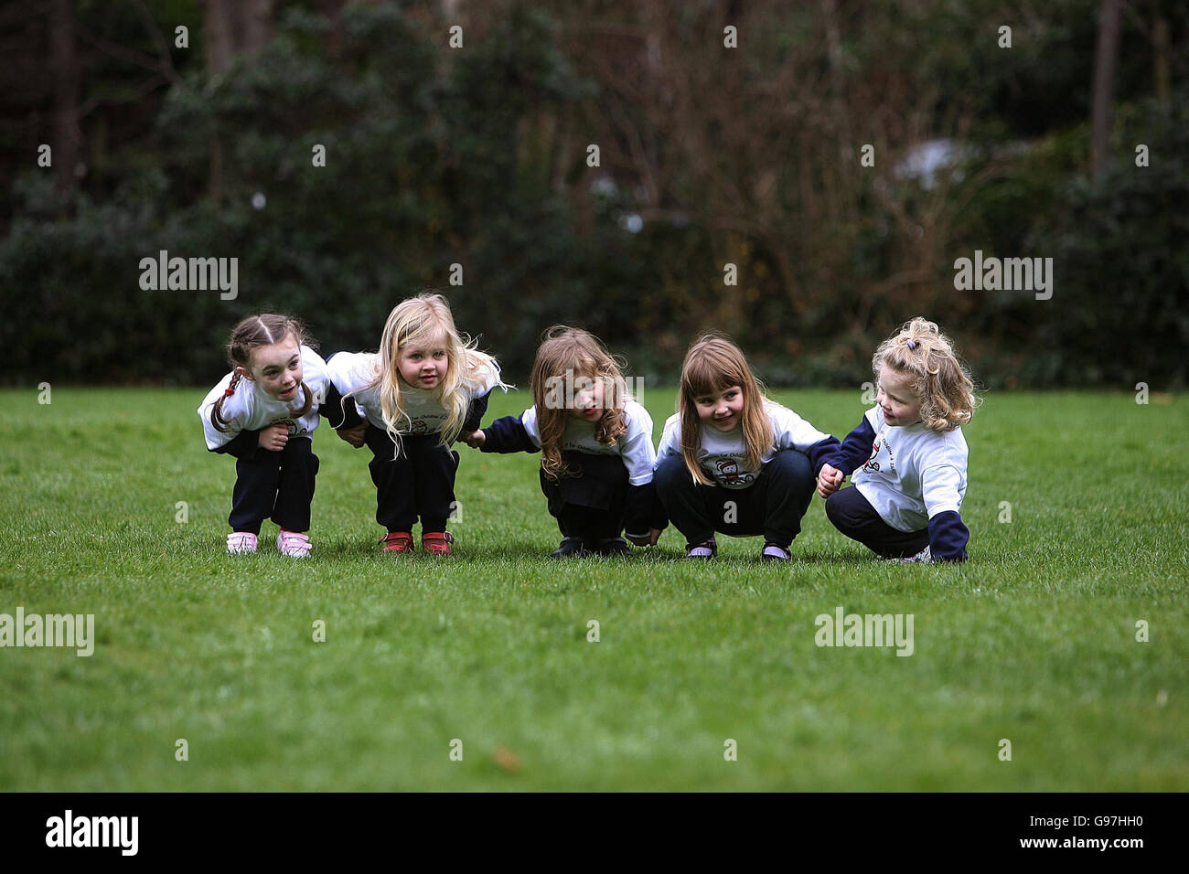 (L-R) Megan Colgan, Emily Hogan, Sorcha Garner-Sullivan, Emma Brodrick ...