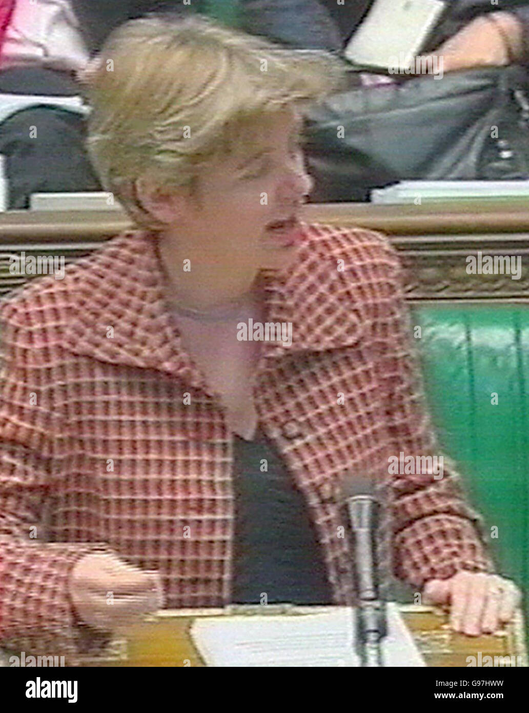 Education Secretary Ruth Kelly speaks in the House of Commons, London ...