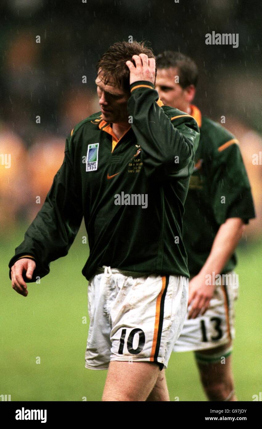 Rugby Union - Rugby World Cup 99 - Semi Final - South Africa v ...