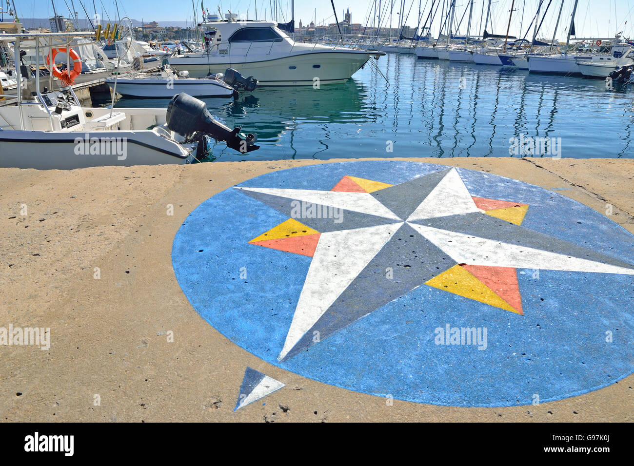 Wind rose italy hi-res stock photography and images - Alamy