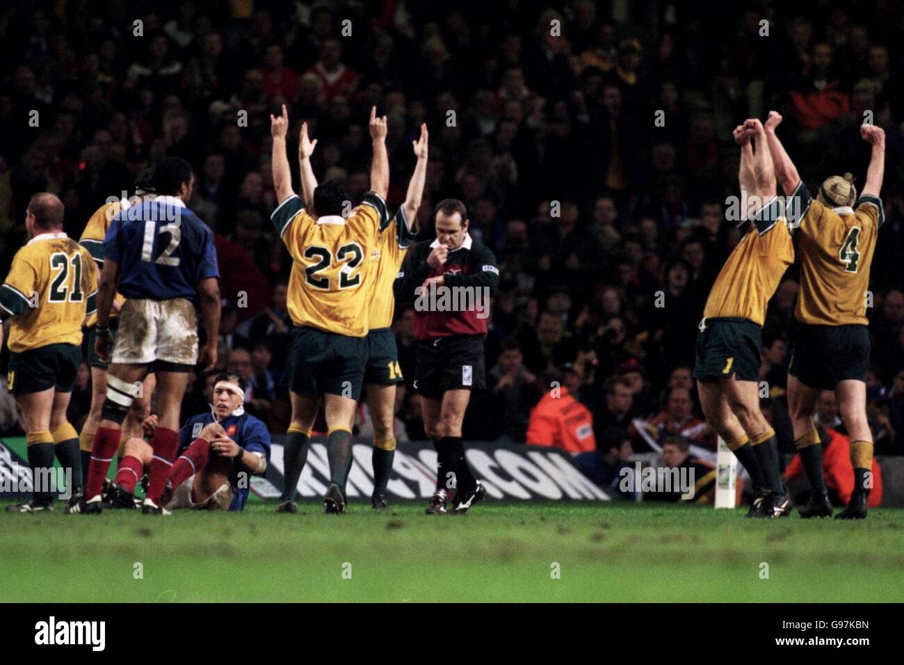 Rugby Union - Rugby World Cup 99 - Final - France v Australia Stock ...