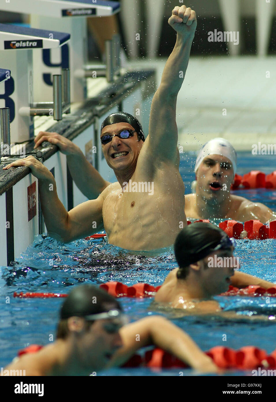 England's Christopher Cook celebrates winning gold in the Men's 50 ...