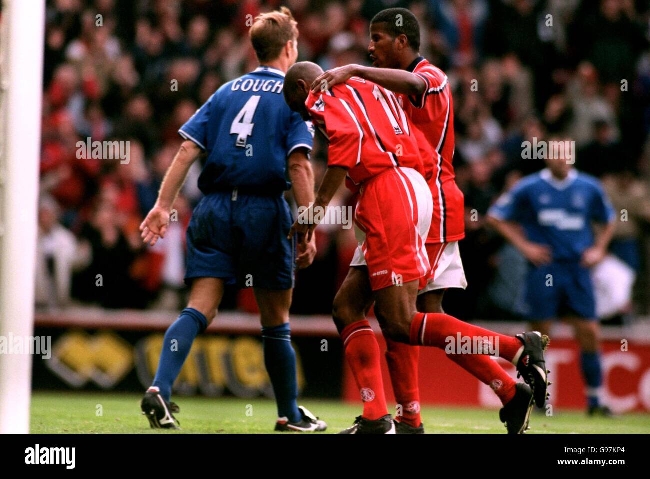 Middlesbroughs hamilton ricard celebrates his winning goal hi-res stock ...