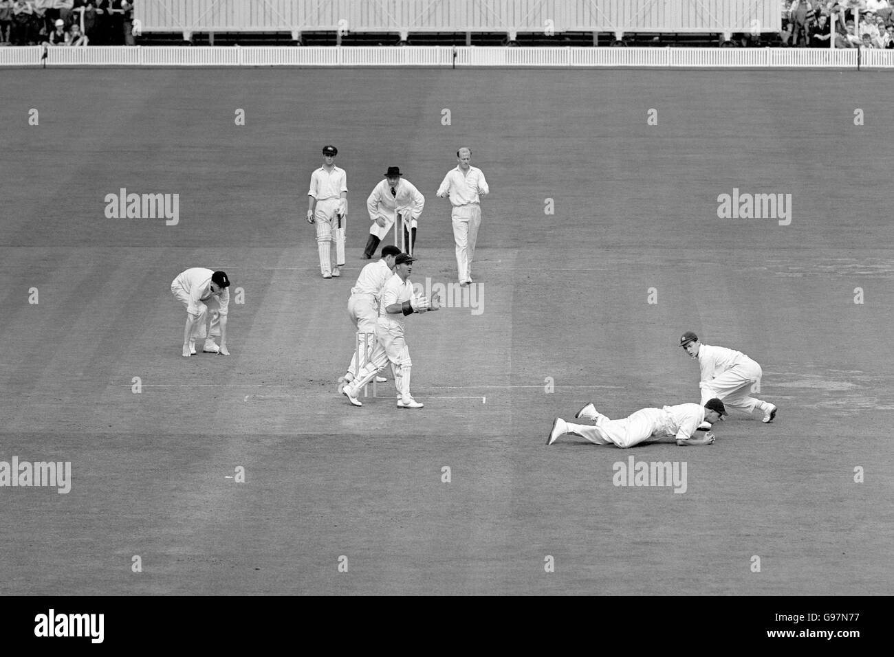 On day second test Black and White Stock Photos & Images - Alamy