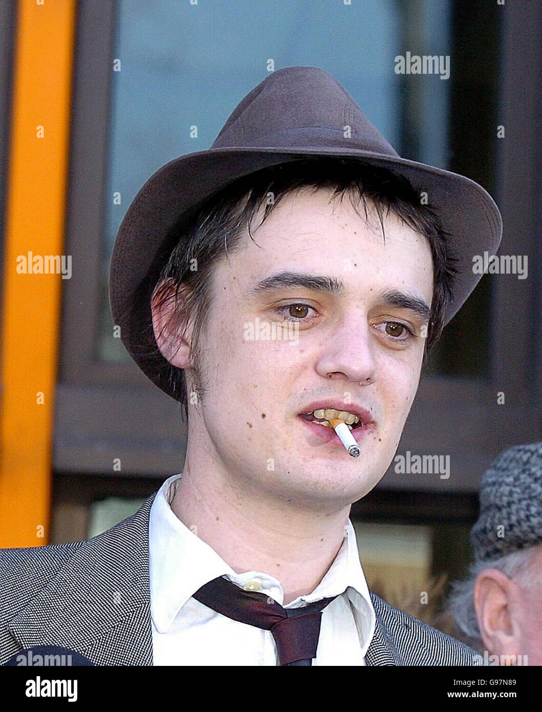 Troubled rock star Pete Doherty leaves Thames Magistrates' Court in ...
