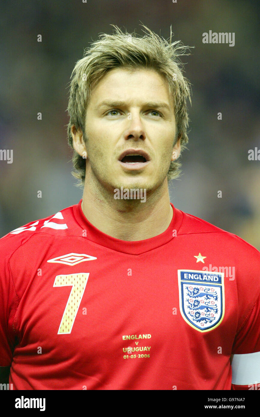 David beckham england kit hi-res stock photography and images - Alamy
