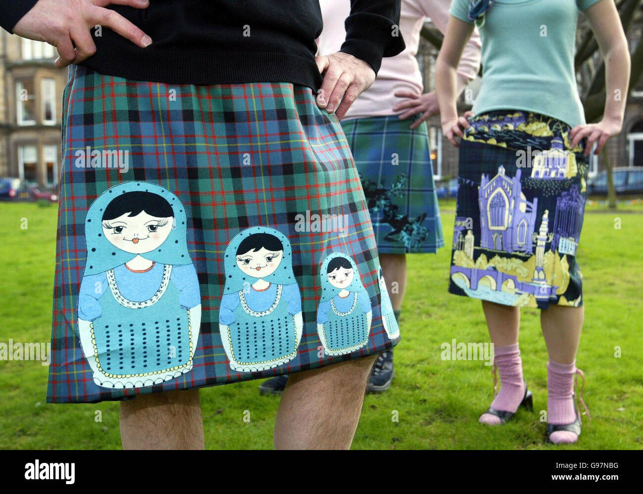 Kilts students hi-res stock photography and images - Alamy