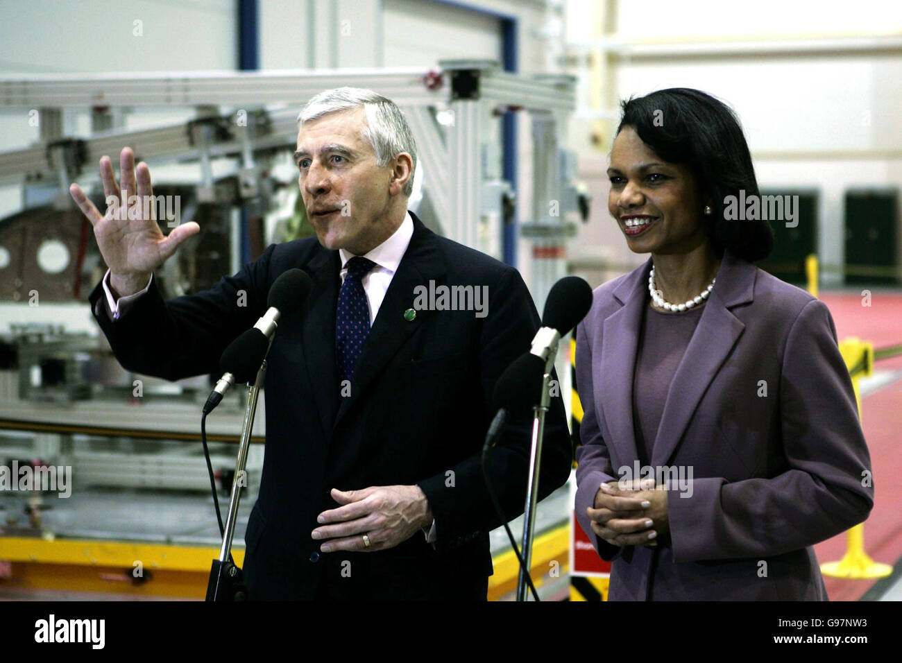 Condoleezza Rice UK Visit Stock Photo - Alamy
