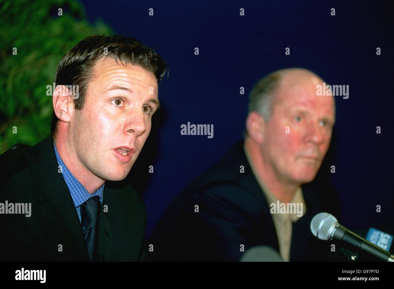 Craig burley signing hi-res stock photography and images - Alamy