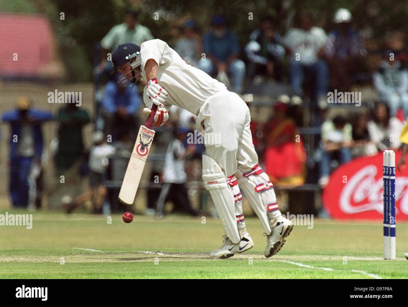 Cricket- Gauteng XI v England -Johannesburg-. England's Darren Maddy in ...