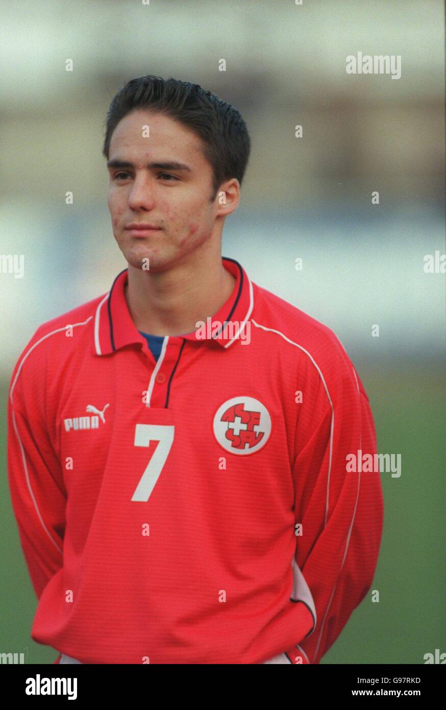 Soccer - European Under 21 Championship Qualifier - Switzerland v Wales ...