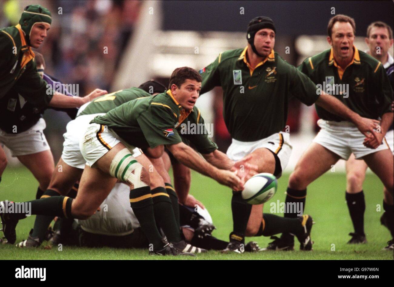 Rugby Union - Rugby World Cup 99 - Pool A - Scotland v South Africa ...