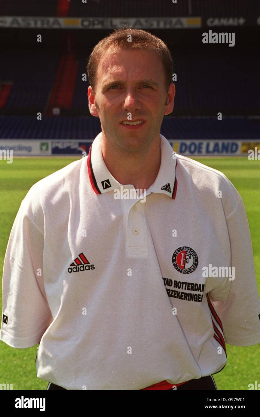 Dutch Soccer - Feyenoord Open Day. Marcel de Geus, Feyenoord assistant ...