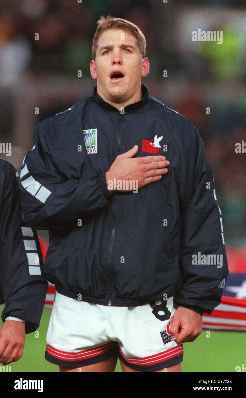 Rugby union rugby world cup 99 pool ireland usa hi-res stock ...