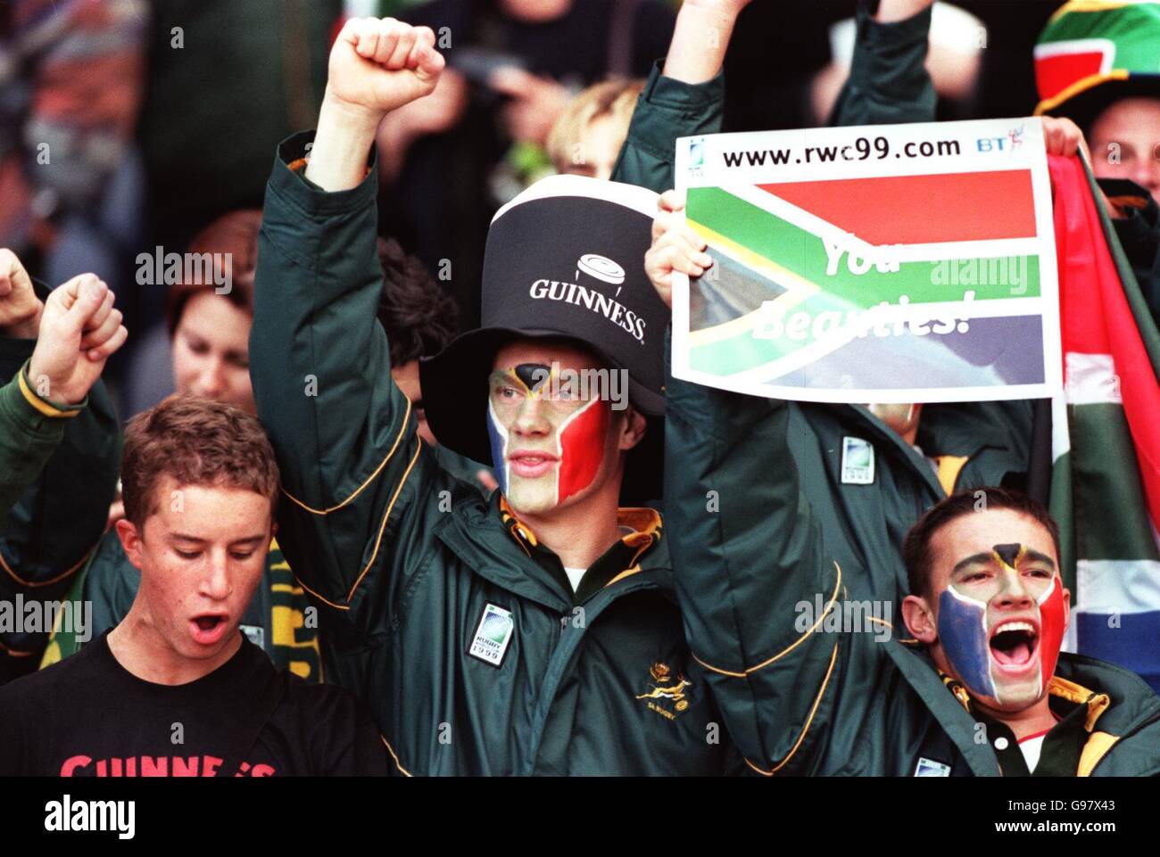 Rugby Union - Rugby World Cup 99 - Pool A - South Africa v Spain. South ...