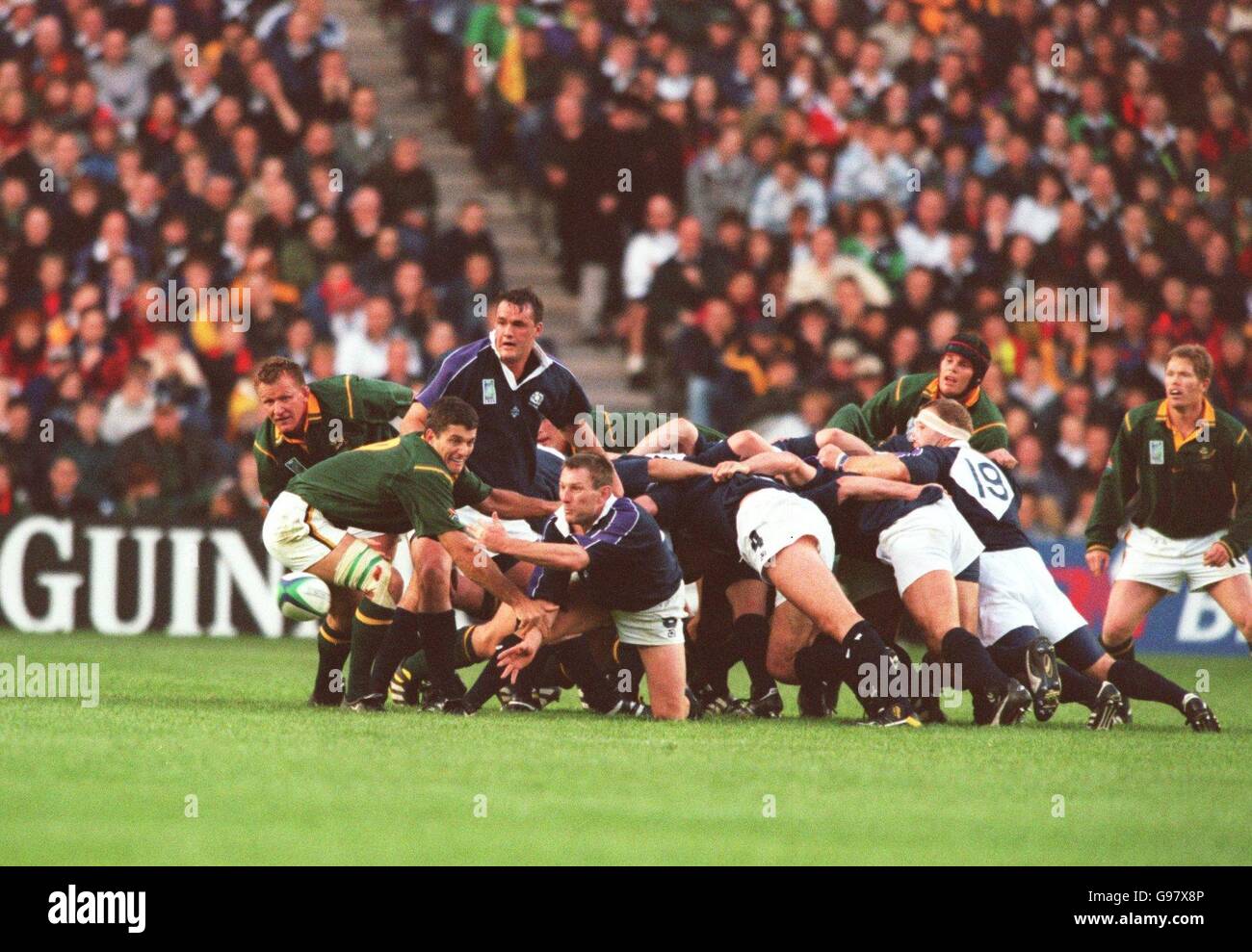 Rugby Union - Rugby World Cup 99 - Pool A - South Africa v Scotland ...