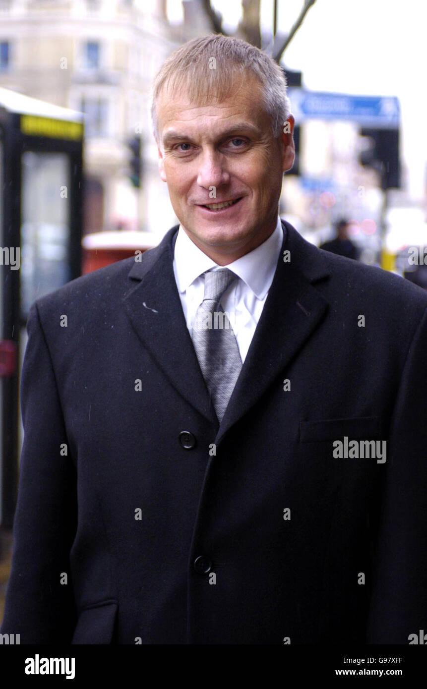Peter Lewis, former global head of trading at HSBC, arrives at an ...