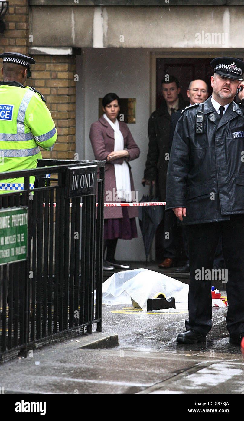 Crime scene photo from a shooting hi-res stock photography and images ...