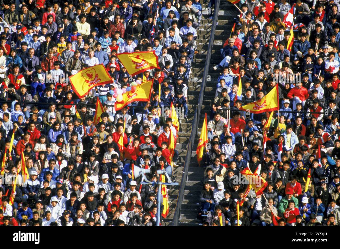 Japanese liverpool fans hi-res stock photography and images - Alamy