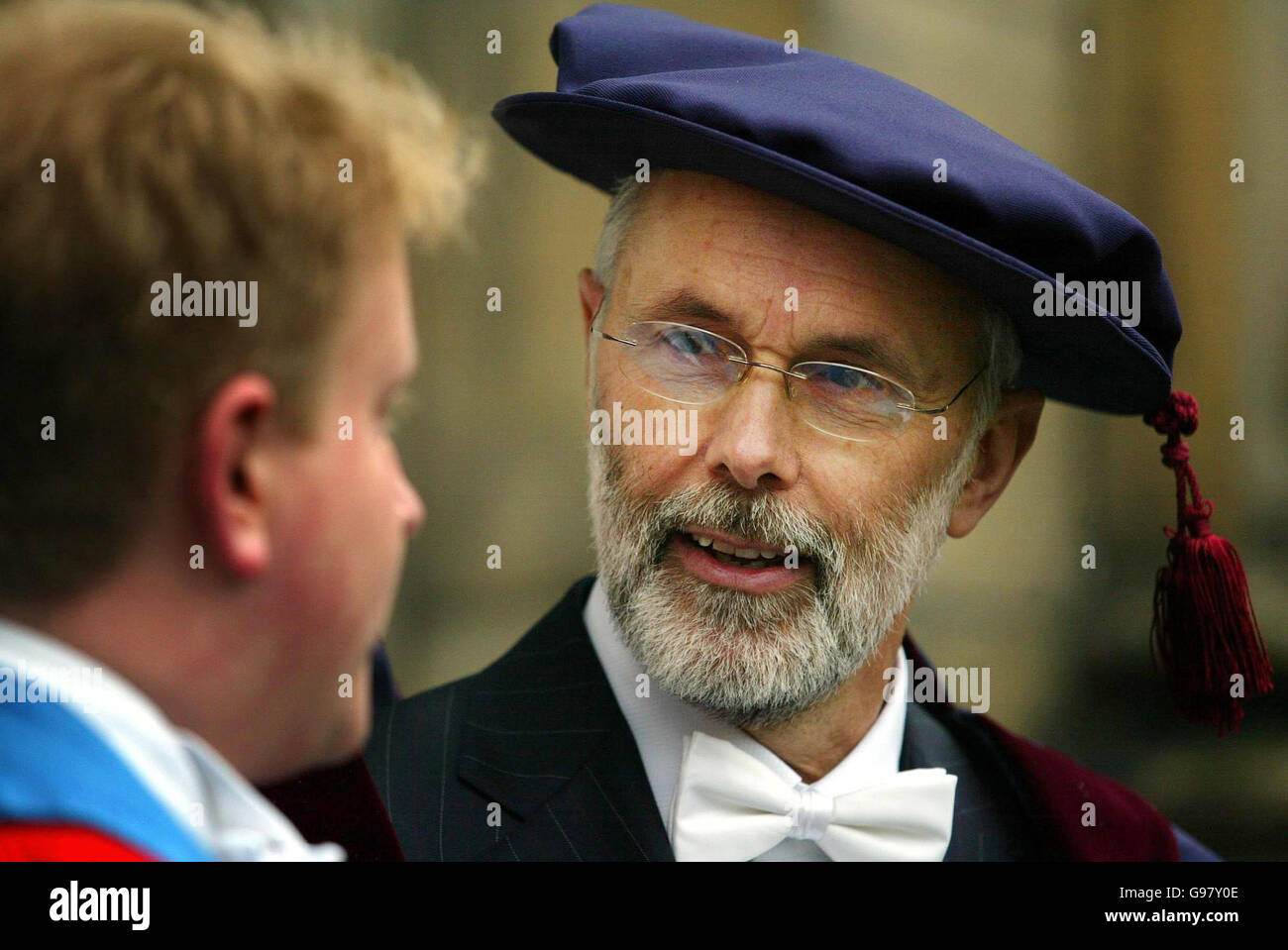 The new Rector of the University of St Andrews Simon Pepper, past ...