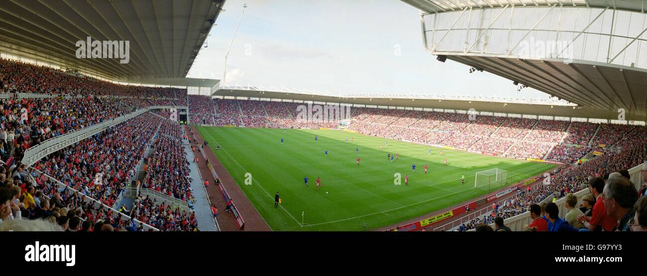 General view of the Riverside Stadium, home of Middlesbrough Stock ...