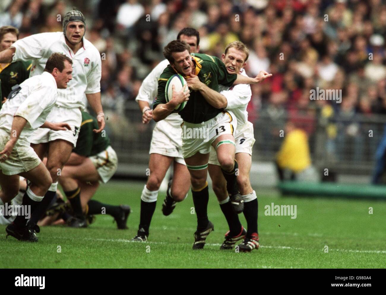 Rugby Union - Rugby World Cup 99 - Quarter Final - South Africa v ...