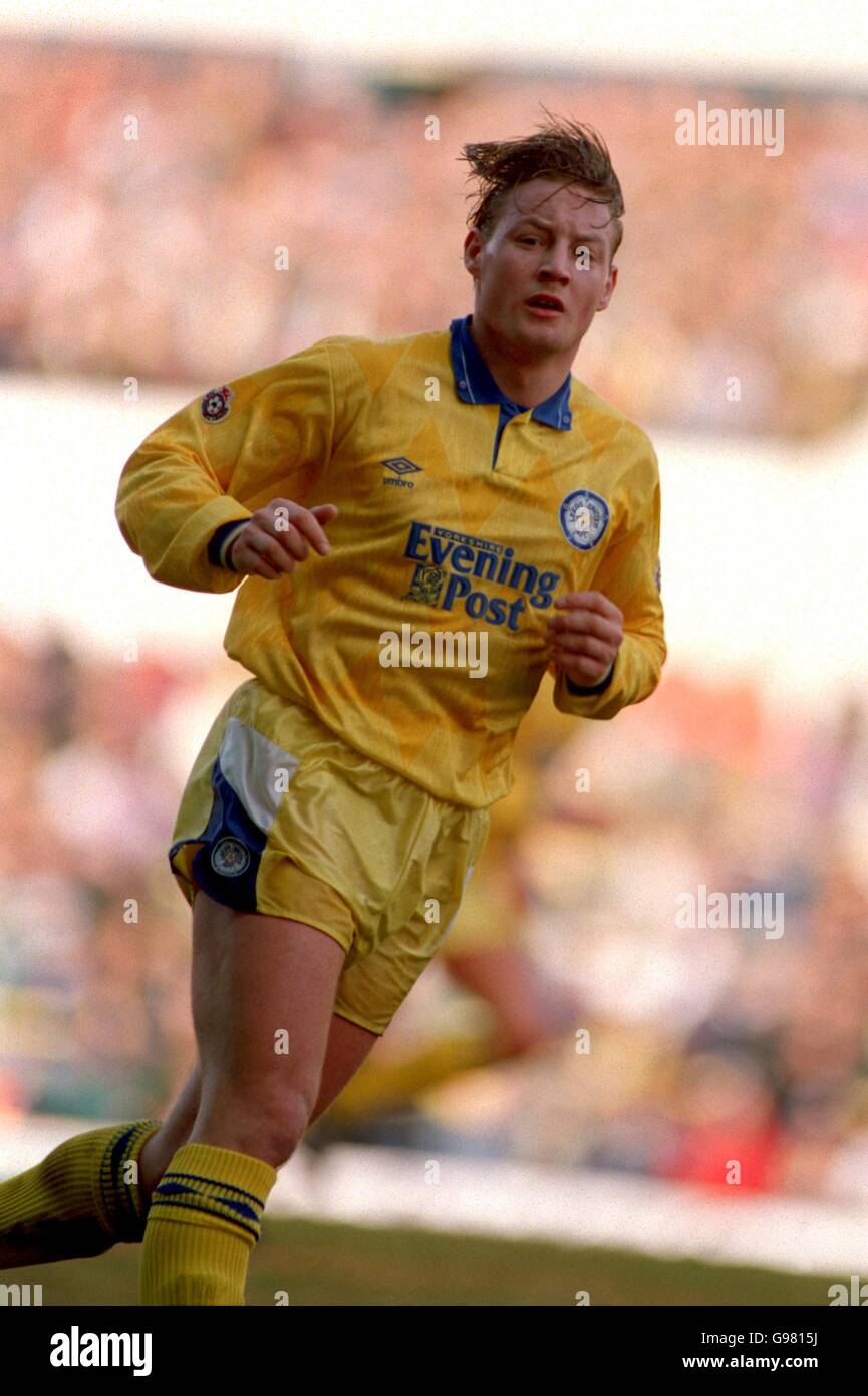 ENGLISH SOCCER. DAVID BATTY, LEEDS UNITED Stock Photo - Alamy