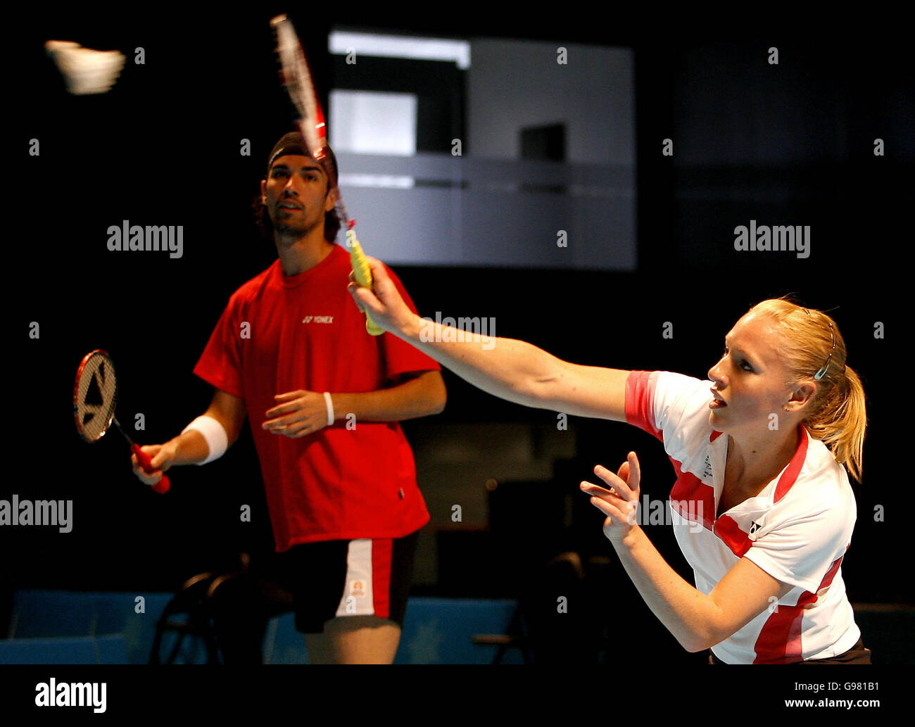 Badminton player australia hi-res stock photography and images - Alamy