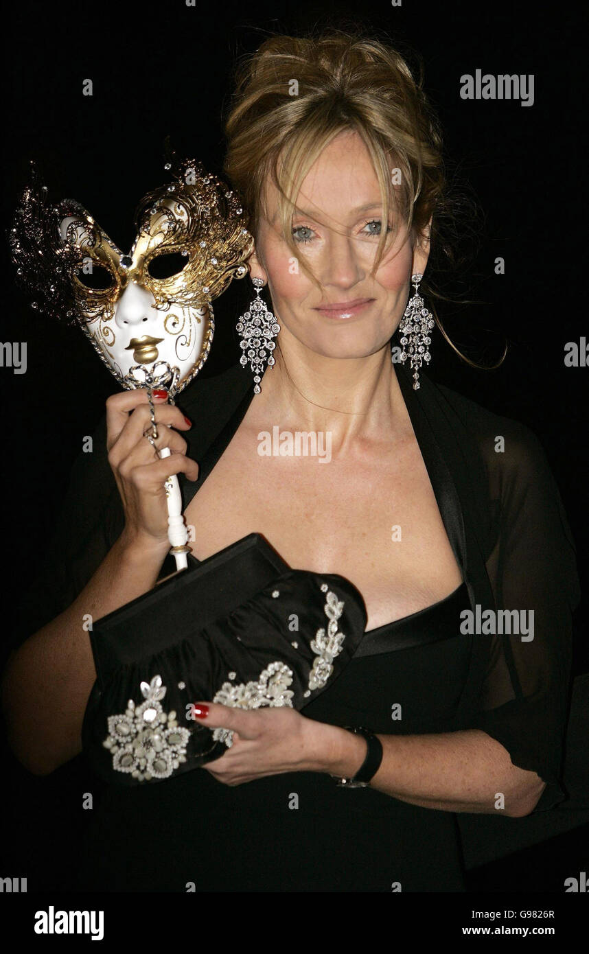 Guest of honour JK Rowling on the esplanade of Stirling Castle for the ...