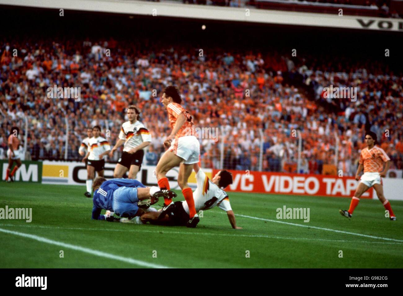 Soccer - UEFA Euro 1988 - Semi Final - West Germany v Holland ...