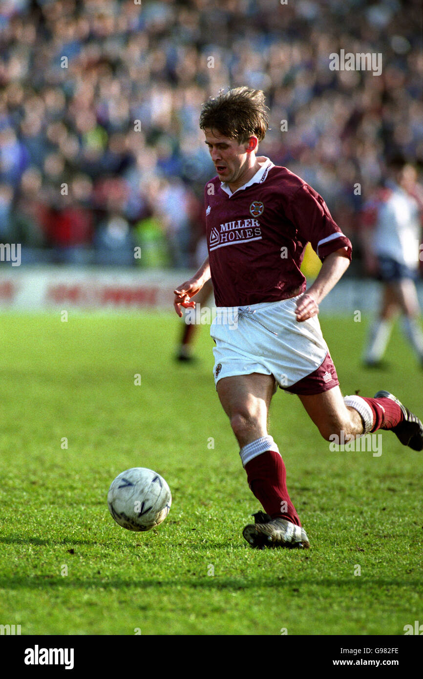 SCOTTISH SOCCER. Gary Mackay, HEARTS Stock Photo - Alamy