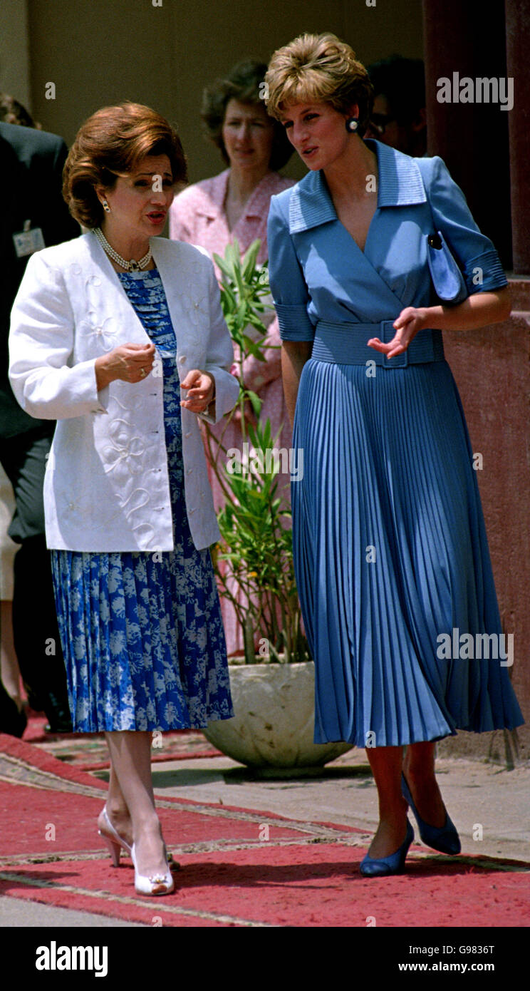 Princess diana cairo hi-res stock photography and images - Alamy