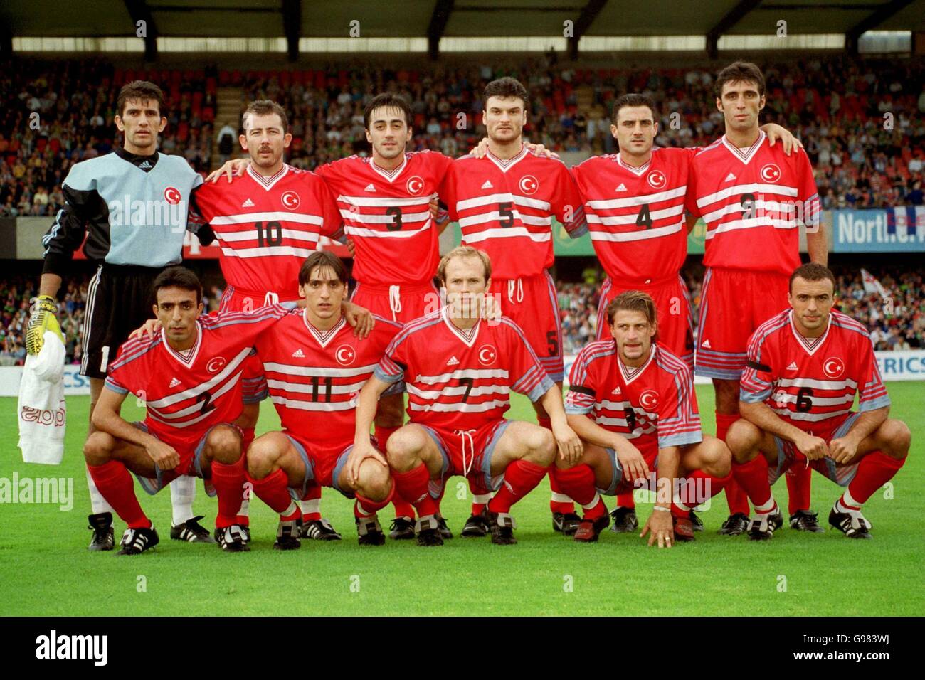 Turkey team group l r back row hi-res stock photography and images - Alamy