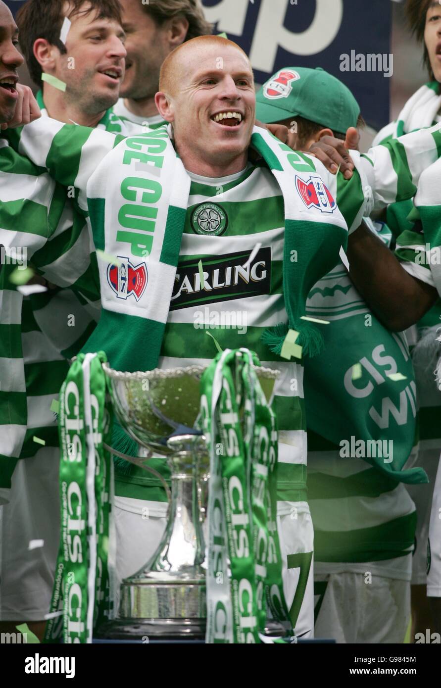 Winning winning cis insurance cup final hampden park hi-res stock ...