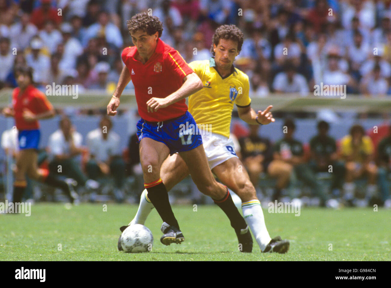 Brazil football 1986 hi-res stock photography and images - Alamy