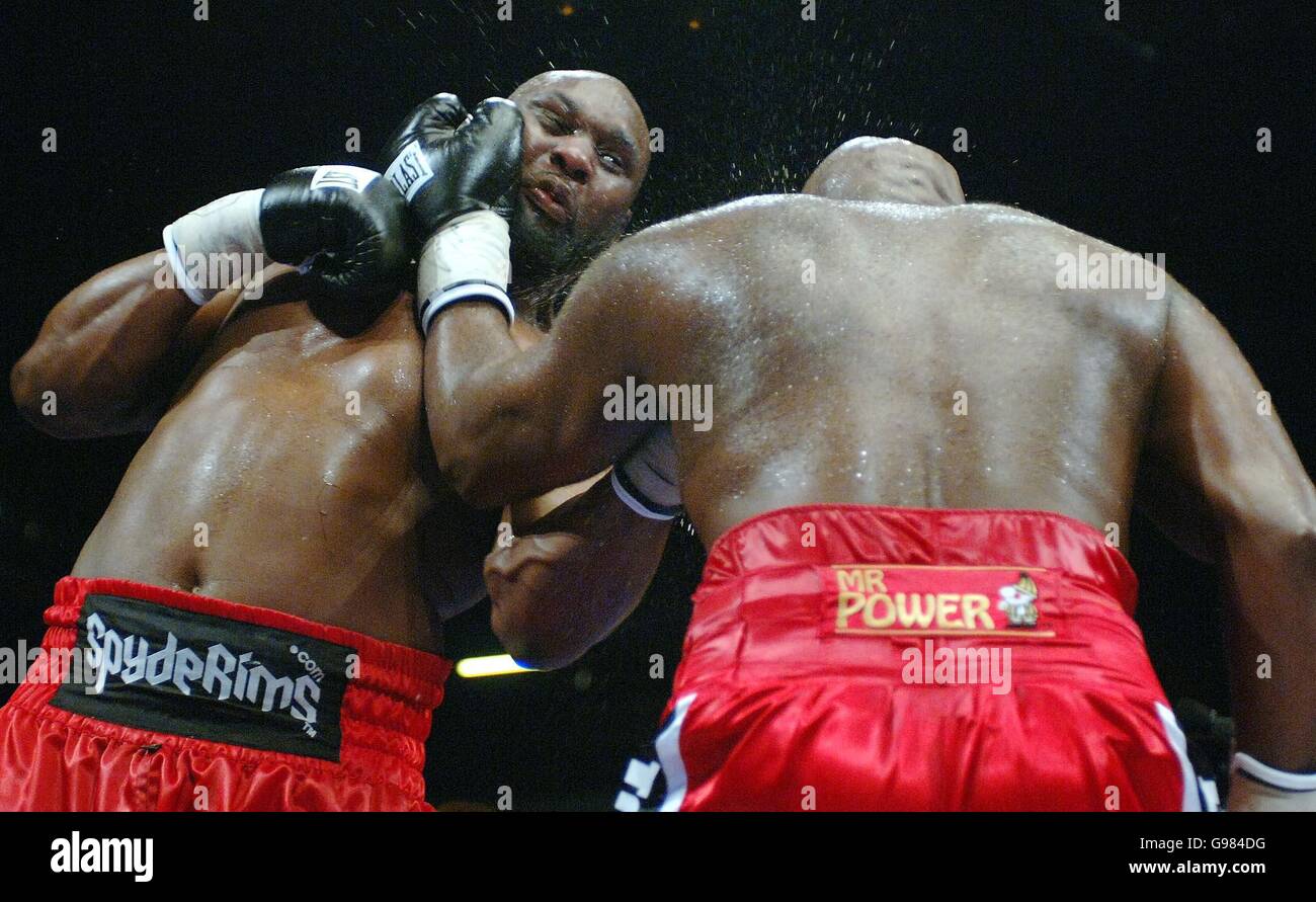 Boxing commonwealth heavyweight championship matt hi-res stock ...