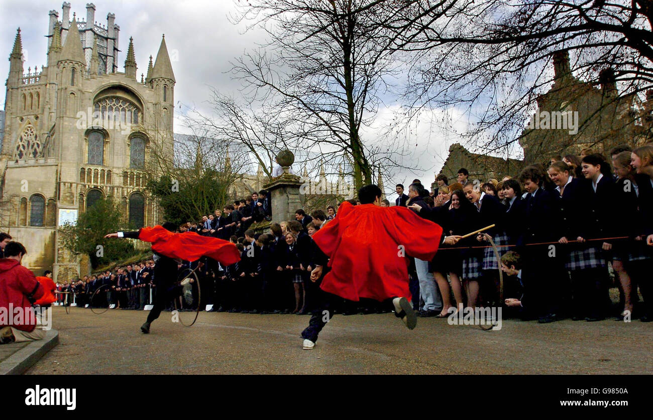Annual hoop trundle kings school hi-res stock photography and images ...