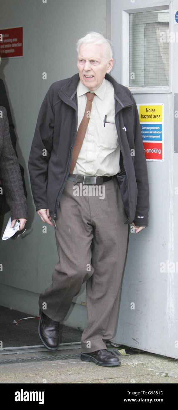 Peace activist Norman Kember arrives back in the UK at Heathrow Airport ...