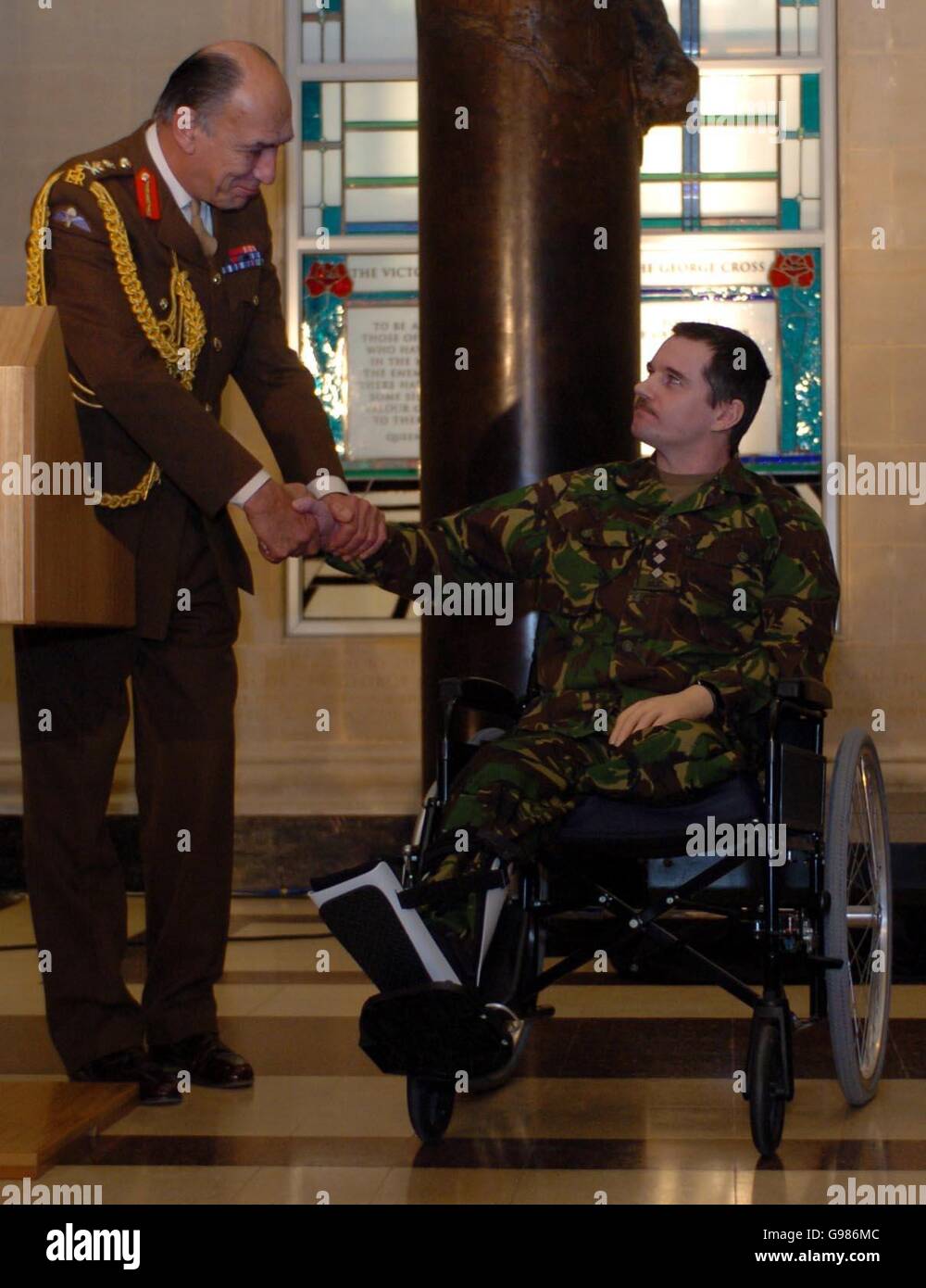 Where Capt Was Named As The Recipient Of George Cross High Resolution ...