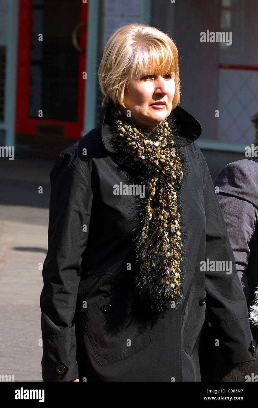 Nursery worker Elizabeth Chenney leaves Stratford-Upon-Avon Town Hall ...