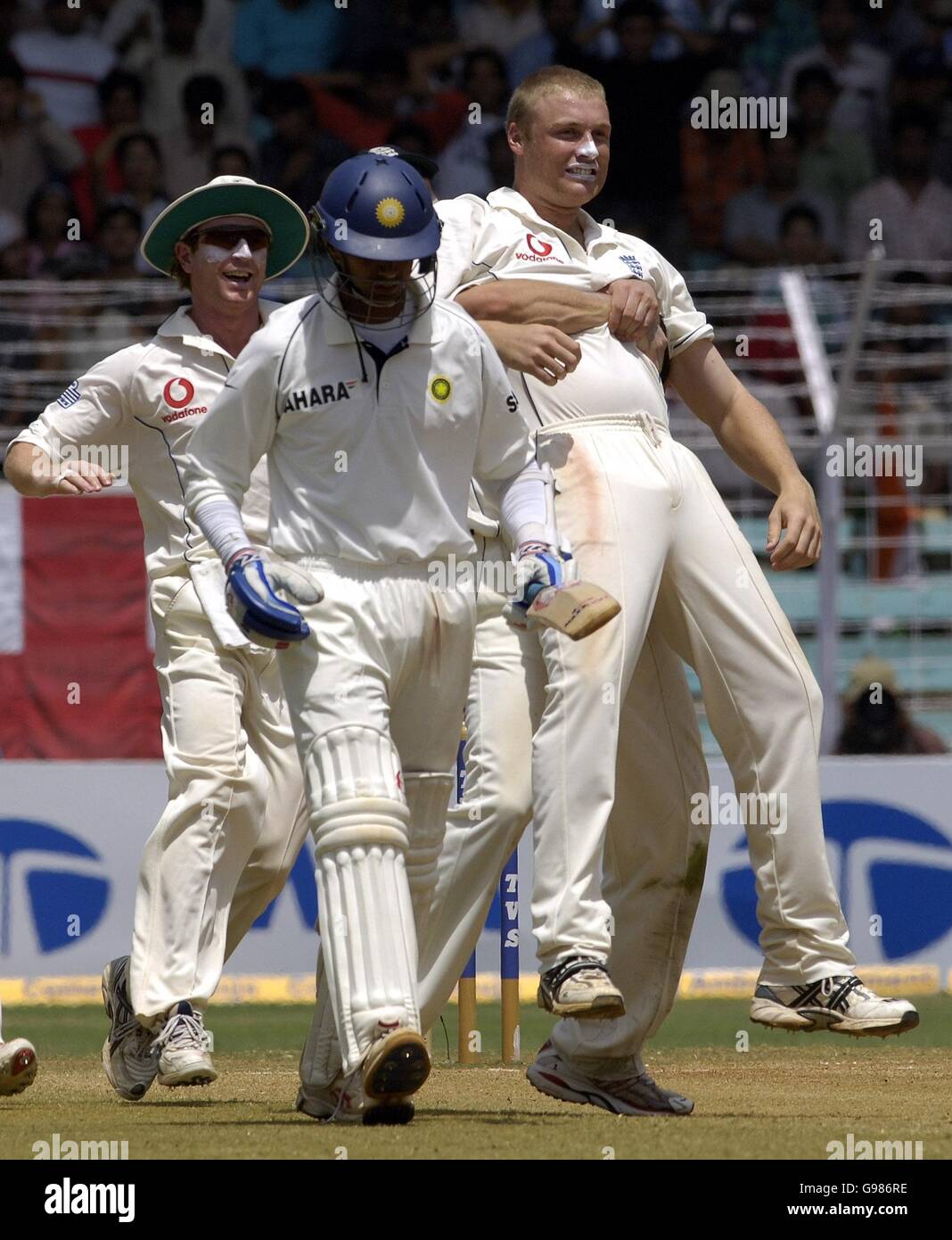 India v England Third Test - Mumbai Stock Photo - Alamy